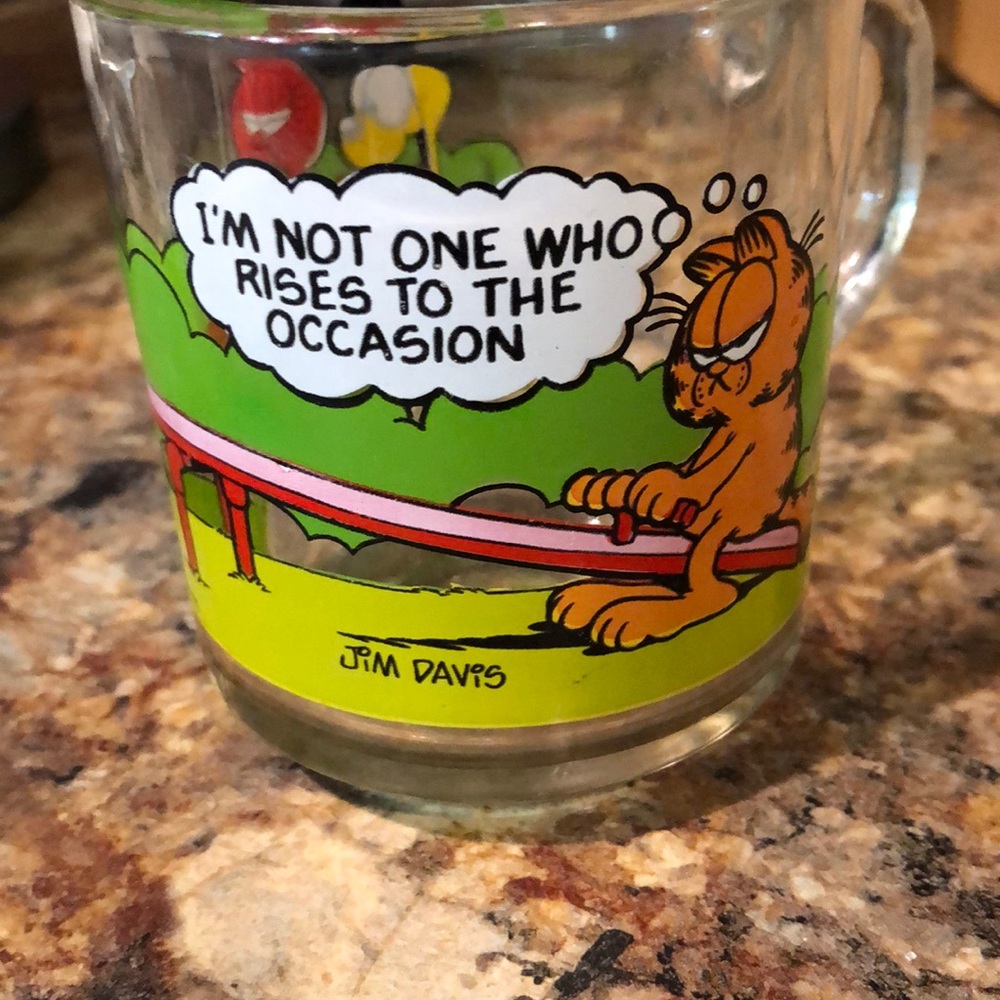Rare Mcdonald’s Garfield Cup/Mug - Gem